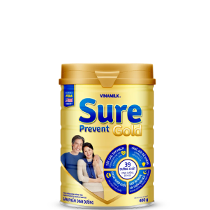Sữa bột cho người lớn tuổi Sure Prevent Gold | Vinamilk
