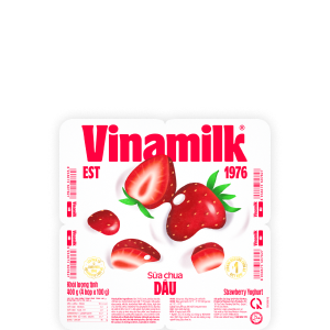 Sữa chua ăn Vinamilk Dâu: Khỏe tiêu hóa, khỏe đề kháng | Vinamilk